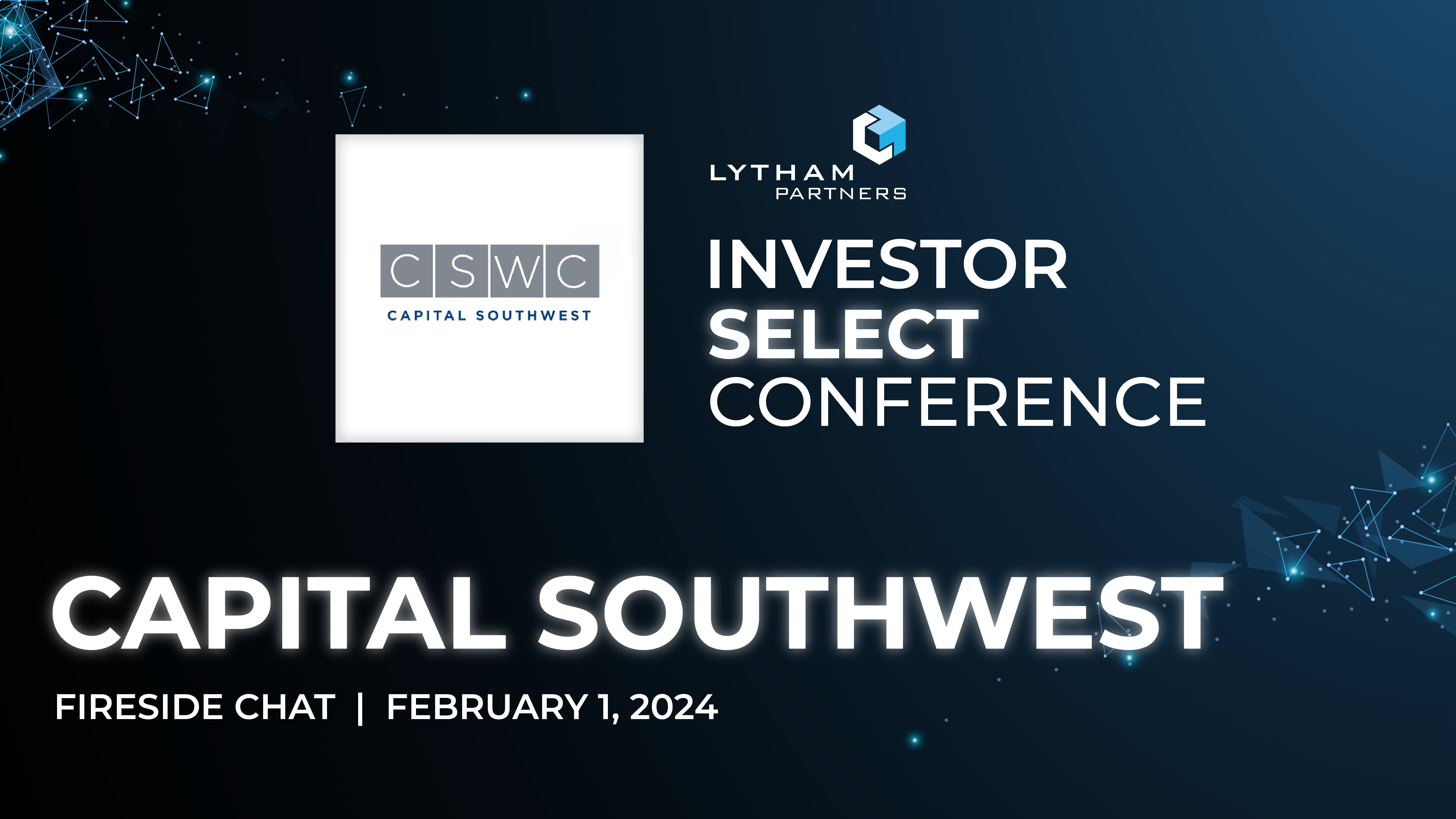 Capital Southwest (CSWC) Fireside Chat - Lytham Partners Corporate ...