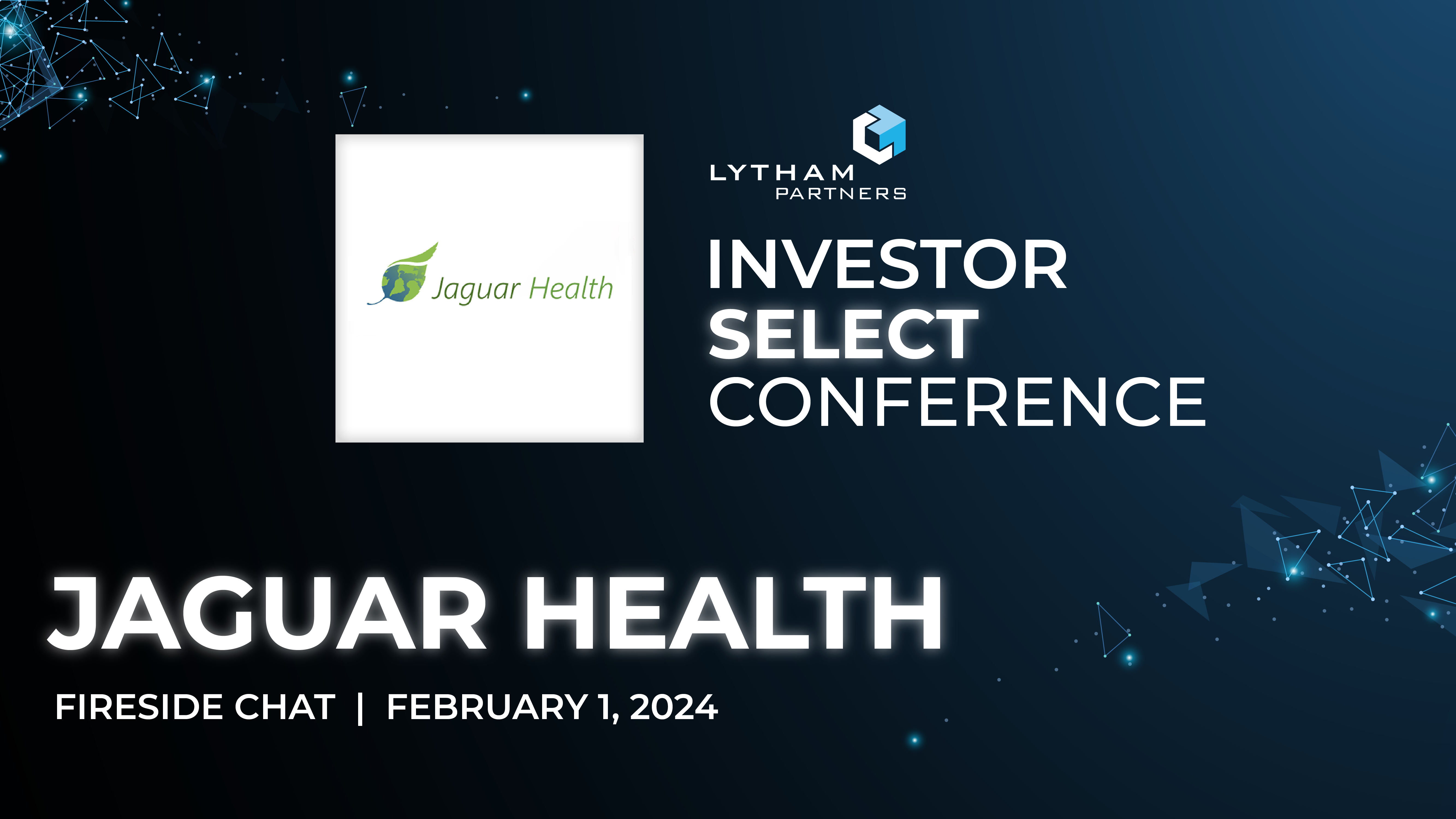 Jaguar Health (JAGX) Fireside Chat - Lytham Partners Corporate Access ...